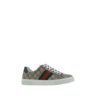 Gucci Womens Multicolor Fabric Low Top Sneakers