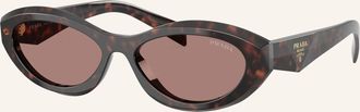 Prada Sonnenbrille Pr 26zsf braun