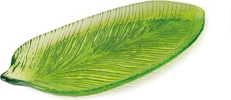 Excelsa Tropical Serviertablett aus Glas