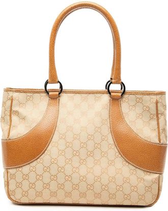 Gucci Shopper - GG Canvas Tote - Gr. unisize - in Braun - f&uuml;r Damen