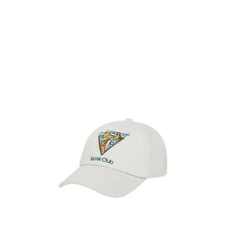 Casablanca Casquette Pyramid Abduction Tennis Club brod&eacute; en coton