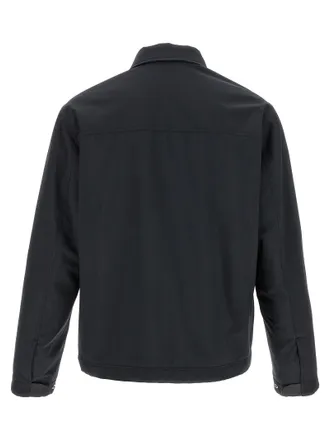 Brioni Mens Blue Polyester Shell Jacket Clothing