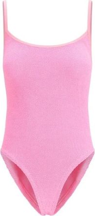 Hunza G Femme, Maillots de bain, Rose, Taille: ONE Size Maillot de bain une pi&egrave;ce en polyamide