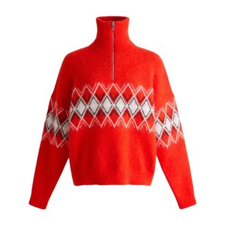 Fusalp Mireva Pullover - - Sport - Damen - Rot - M