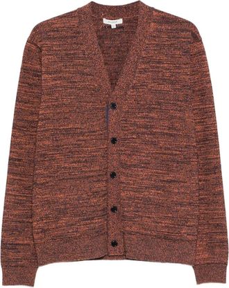 J.W.Anderson cardigan moucheté à boutonnière - Bleu