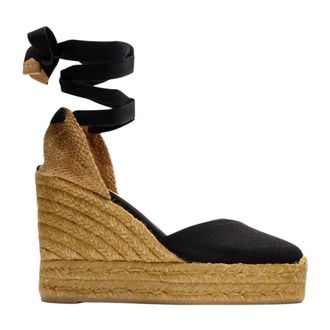 Castaner Femme, Chaussures, Noir, Taille: 35 EU Chiara Wedge Espadrille