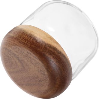 Cabilock Einmachglas Nussschale M&uuml;slibeh&auml;lter lagercontainer vorratsbeh&auml;lter Glasbeh&auml;lter mit luftdichten Deckeln Teedose aus Glas klein sch&auml;rfer Lebensmittelb