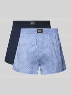 HUGO BOSS Boxershorts aus reiner Baumwolle im 2er-Pack