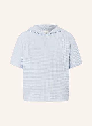 OPUS Strick-Hoodie Gikaria blau