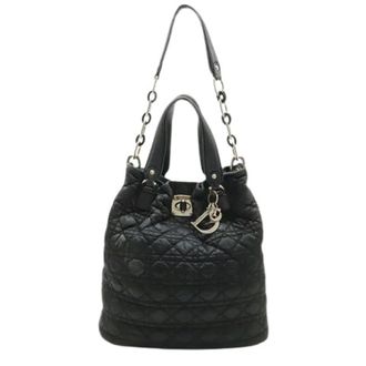Dior Pre-owned Cannage Nylon Leder 2-Wege-Tragetasche - - Pre-owned - Damen - Schwarzk - ONE SIZE