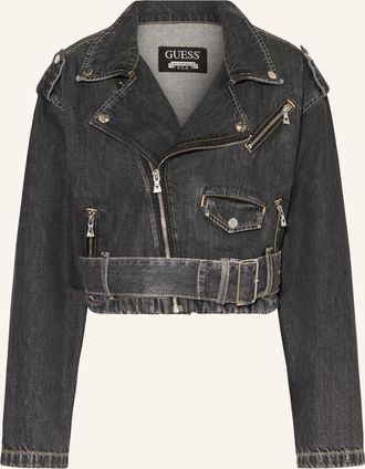 Guess Jeansjacke Sandy schwarz