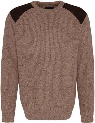 Barbour Pull Raisthorpe Lambswool Beige - Homme - V&ecirc;tements - Mode, beige, XL
