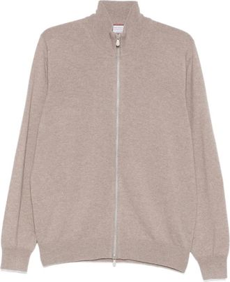 Brunello Cucinelli cardigan en cachemire - Gris