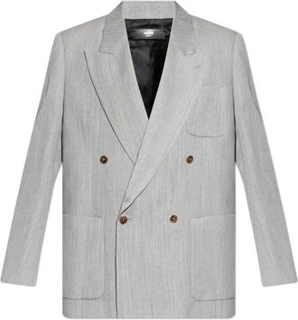 Amiri Homme, Vestes, Gris, Taille: XL MA Blazer Crois&eacute;