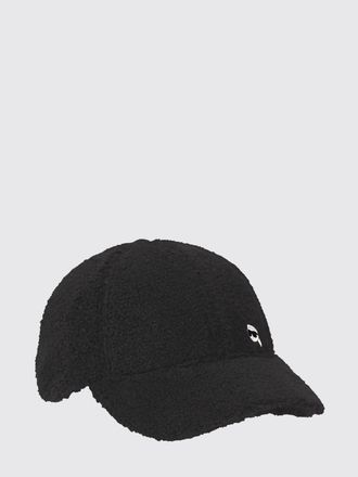Karl Lagerfeld Casquette de baseball en polaire &agrave; imprim&eacute; graphique avec logo brod&eacute;