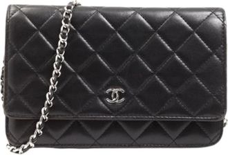 Chanel Sac bandouli&egrave;re mini Ap0250 Pre-owned - Femme - Pre-owned - Noir - Taille: ONE Size
