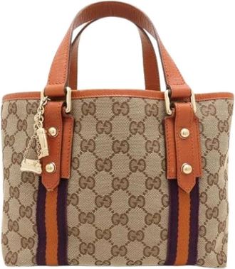 Gucci Sac &agrave; main Sherry Line doccasion - Femme - Pre-owned - Multicolore - Taille: ONE Size