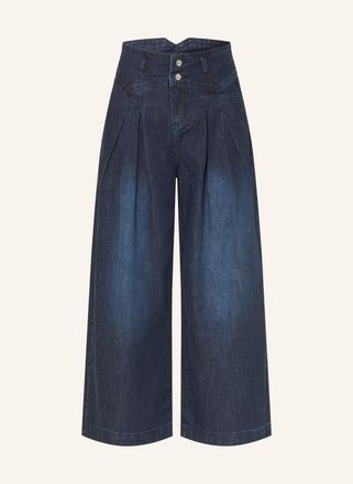 Buena Vista Jeans-Culotte Liv blau