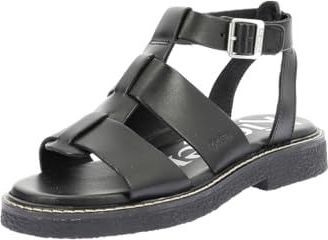 Kickers Lila, Sandales Femme, Noir, 37