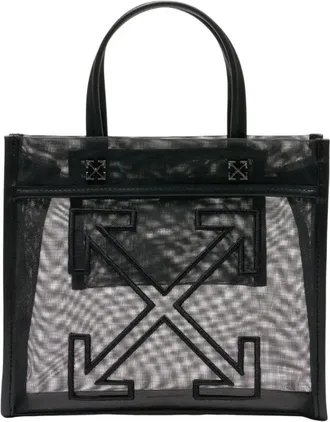 Off-white Femme, Sacs, Noir, Taille: ONE Size Market Shopper Bag S