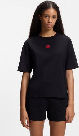 HUGO BOSS T-Shirt Signature normale Passofrm, Rundhals