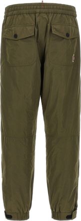 Moncler Micro Soft Joggers - Olive Green