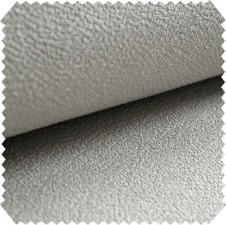 Novely exquisit Milano - Ultraweicher Möbelstoff in Lederoptik - Schwer Entzündbarer Polsterstoff mit Feiner Struktur - Pflegeleichte Meterware 1lfm | Farbe: