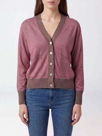 In Bed With You Cardigan aus Wolle und Lurex mit V-Ausschnitt