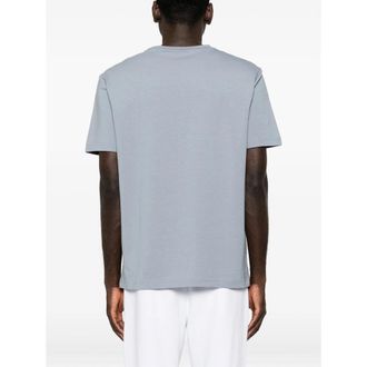 HUGO BOSS Graphic Cotton T-Shirt - Gray