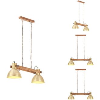 vidaXL Vidaxl - H&auml;ngelampe Industriestil 25 w Messing 109 cm E27 - H&auml;ngeleuchte - Industrielampen - Messingleuchte - Vintagelampe - Wohnraumbeleuchtung