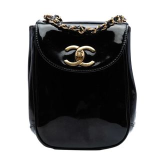 Chanel Pre-owned Umh&auml;ngetasche mit Ketten-Detail - - Pre-owned - Damen - Schwarzk - ONE SIZE