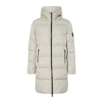 Ecoalf Langer Manlie Parka - - Coats - Damen - Wei&szlig; - XS