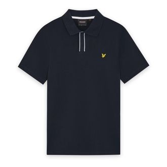Lyle & Scott Tipped Polo Shirt - - Tops - Herren - Blau - M