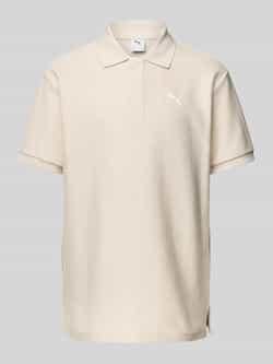 Puma Relaxed Fit Poloshirt mit Label-Stitching