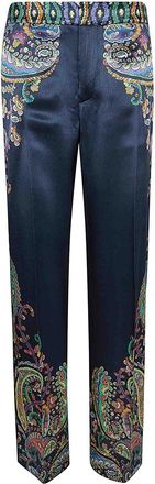 Etro Pantalons D&eacute;contract&eacute;s - Bleu