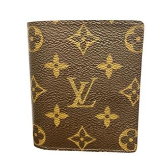 Louis Vuitton Portefeuille Bi-fold Pre-owned en Monogramme - Femme - Pre-owned - Brun - Taille: ONE Size