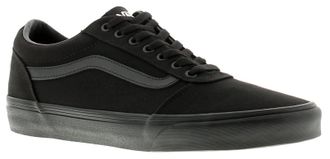 Vans Herren Ward Sneaker Ward Trainers, (CANVAS) BLACK/BLACK, 44.5 EU