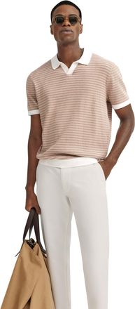 Bugatti Herren Strick-Polo Kurzarm 7100-75519C, Baumwolle, Freizeit, Sommer, klassisch