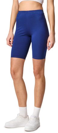 Merry Style Damen Sport Leggings kurz Sportleggings Radlerhose Sporthose aus Baumwolle MS10-200 (Kobalt,M)
