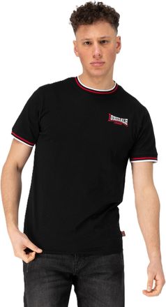Lonsdale London QUIN Männer T-Shirt schwarz L 100% Baumwolle Basics, Casual Wear, Streetwear