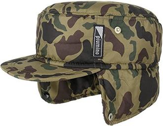LIPODO Casquette Camouflage avec Oreillettes Homme - Protege-Oreilles pour lhiver Visiere, Oreillettes, Doublure Hiver Automne-Hiver - L (58-59 cm) Camouflag