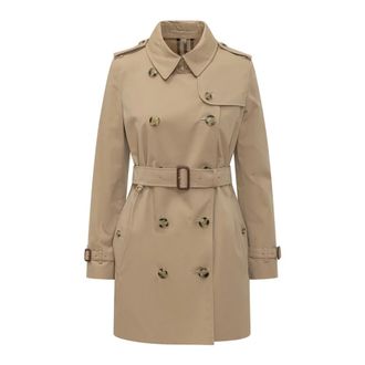 Burberry Kensington Trenchcoat - - Coats - Damen - Gelb - S