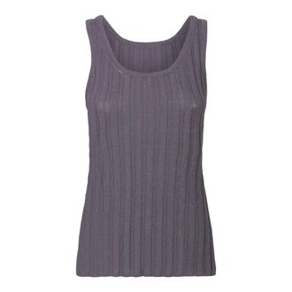 Acne Studios Geripptes Tanktop - - Tops - Damen - Grau - XS