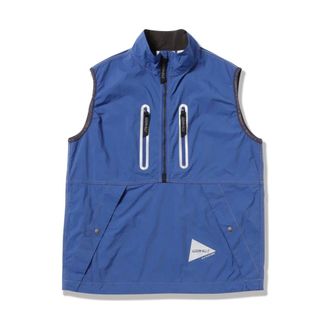 Gramicci Blaue Geb&uuml;rstete Nylonweste - - Jackets - Herren - Blau - L