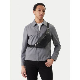 Calvin Klein G&uuml;rteltasche Calvin Klein Emblem Aop Emboss Waistbag LV04D3332G Schwarz