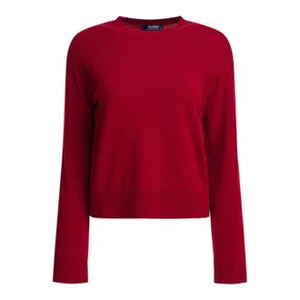 Max Mara Femme, Pulls, Rouge, Taille: 40 FR Haut en Laine Rouge Aw25 &Eacute;l&eacute;gant Confort