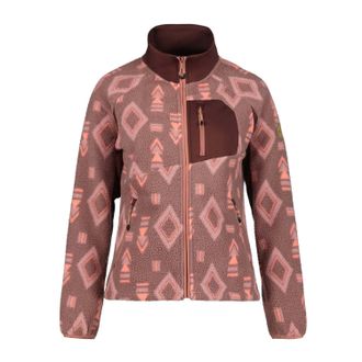 Icepeak Icepeak - Millstadten Durchgehender Rei&szlig;verschluss Fleecejacke f&uuml;r Damen (Rot)