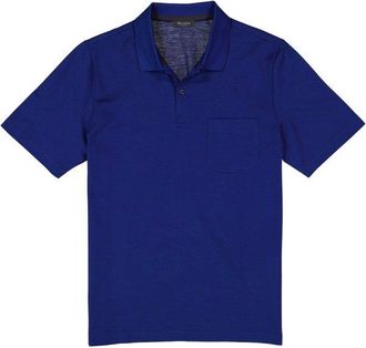 Maerz MAERZ Muenchen Herren Polo-Shirt blau meliert