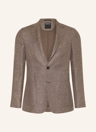 Ermenegildo Zegna Zegna Sakko Drop 7 Extra Slim Fit braun