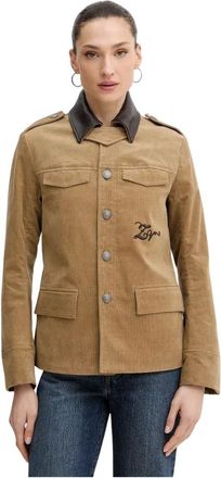 Zadig&Voltaire Damen, Jacken, Beige, XLGr&ouml;&szlig;e